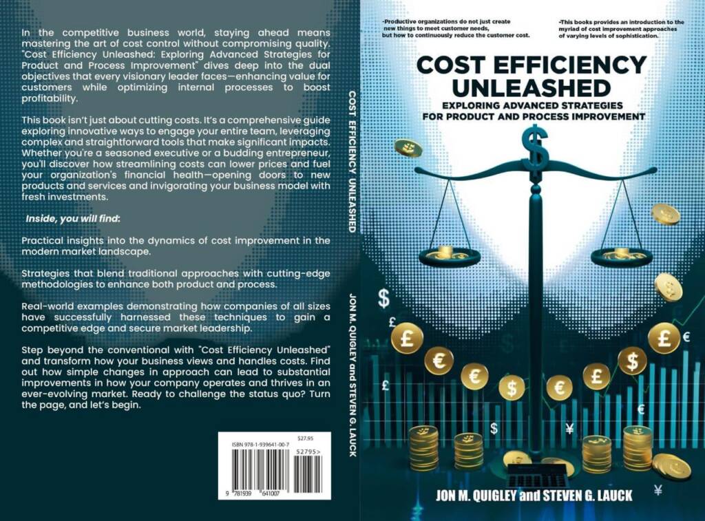 Press Release New Book: “Cost Efficiency Unleashed” - Value Transformation